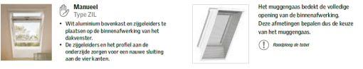 Muggengaas / vliegenraam - VELUX | DakvensterStore.be